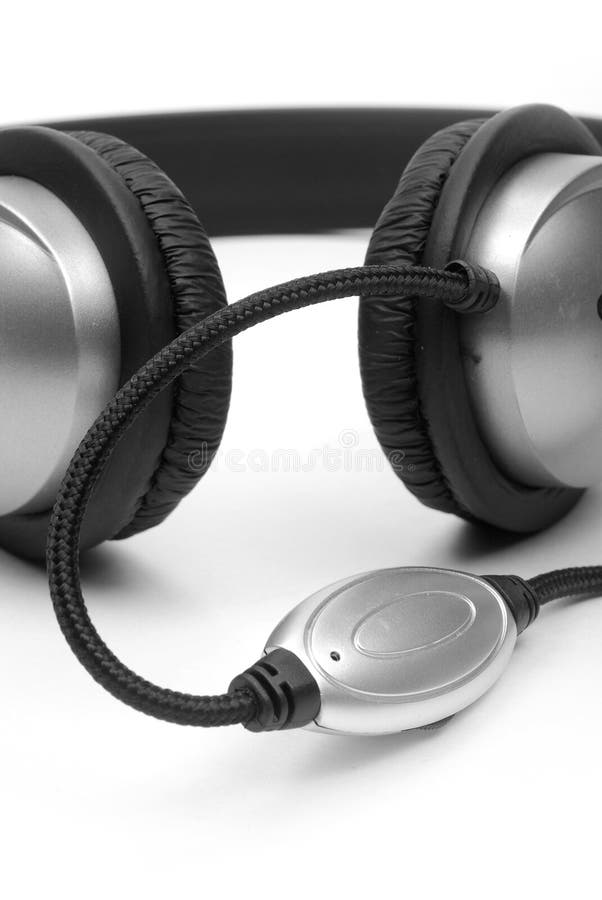 Head phone stock photo. Image of phones, computer, headphone - 4198496