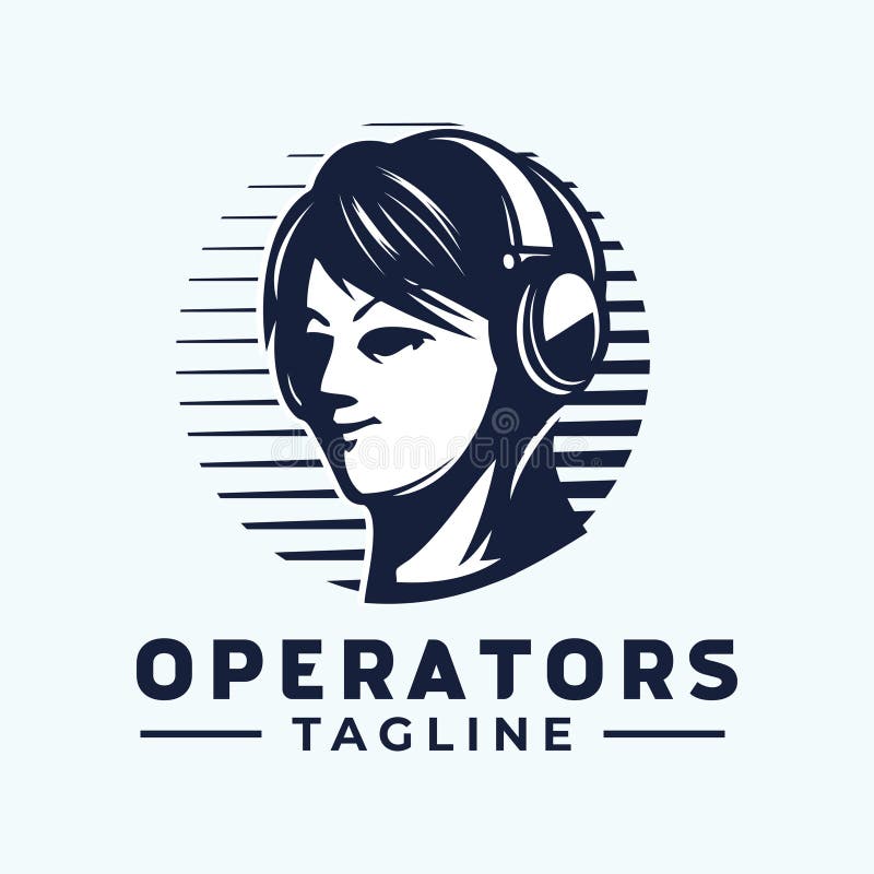 Operator Cdr Logo Operator Icon In Trendy Design Style. Operator Icon