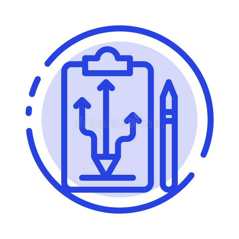 Head, Plan, Strategy, Tactics, Think Blue Icon on Abstract Cloud ...