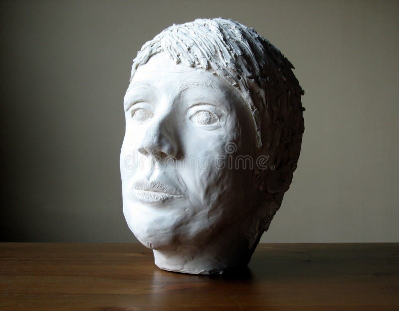 Head of plaster stock photo. Image of attractive, person - 3058280