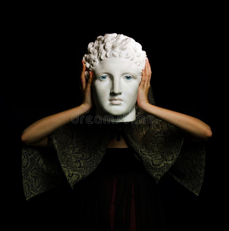 Head of plaster stock photo. Image of statues, plaster - 48993756