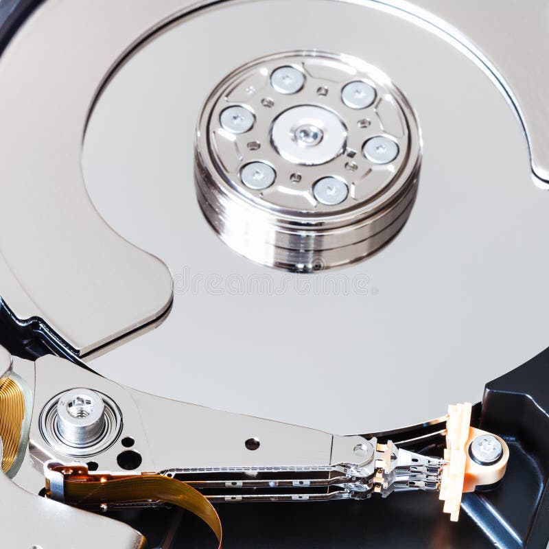 Internal Hard Disk Of Laptop Computer Stock Image - Image of fixed ...