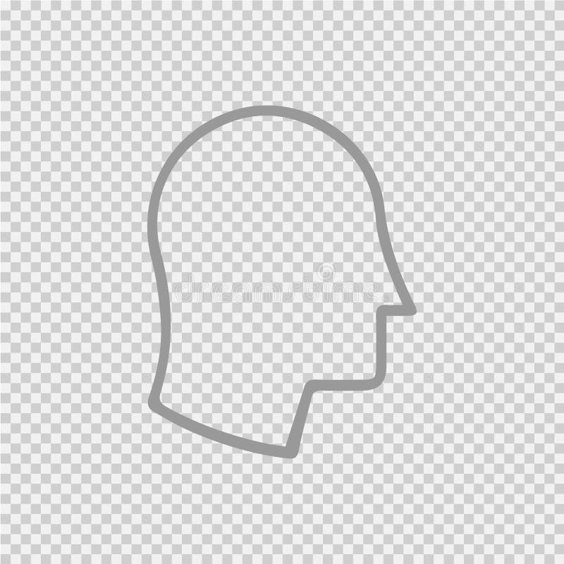 Head in Profile Vector Icon Eps 10. Stock Vector - Illustration of ... Head in Profile Vector Icon Eps 10. Stock Vector - Illustration of ...