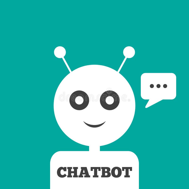 The Head Of The Robot With Antennas, Message In A Rectangular Speech ... The Head Of The Robot With Antennas, Message In A Rectangular Speech ...