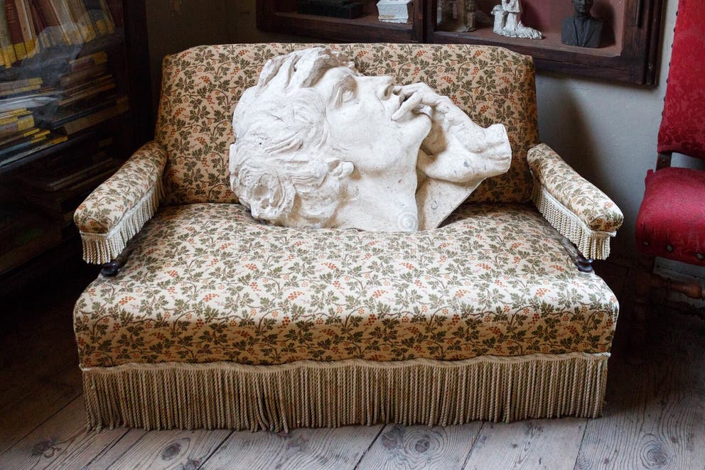 Head Sculpture in Plaster, Rome Editorial Photo - Image of roman ...