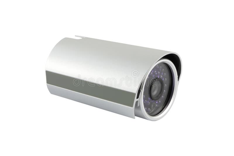 Head of security camera stock photo. Image of surveillance - 30986178