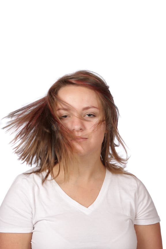 Head shake stock image. Image of pretty, women, posing - 3790575