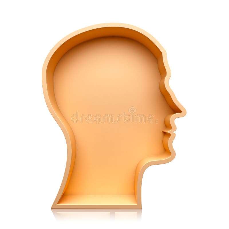 Head shape 3d stock image. Illustration of light, head - 43817333