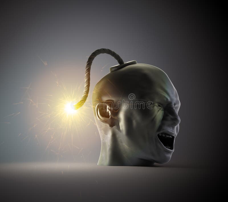 Head shaped light bulb stock image. Image of concept - 22488721