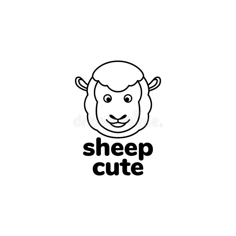 Drawing Minimal Sheep Stock Illustrations – 202 Drawing Minimal Sheep ...