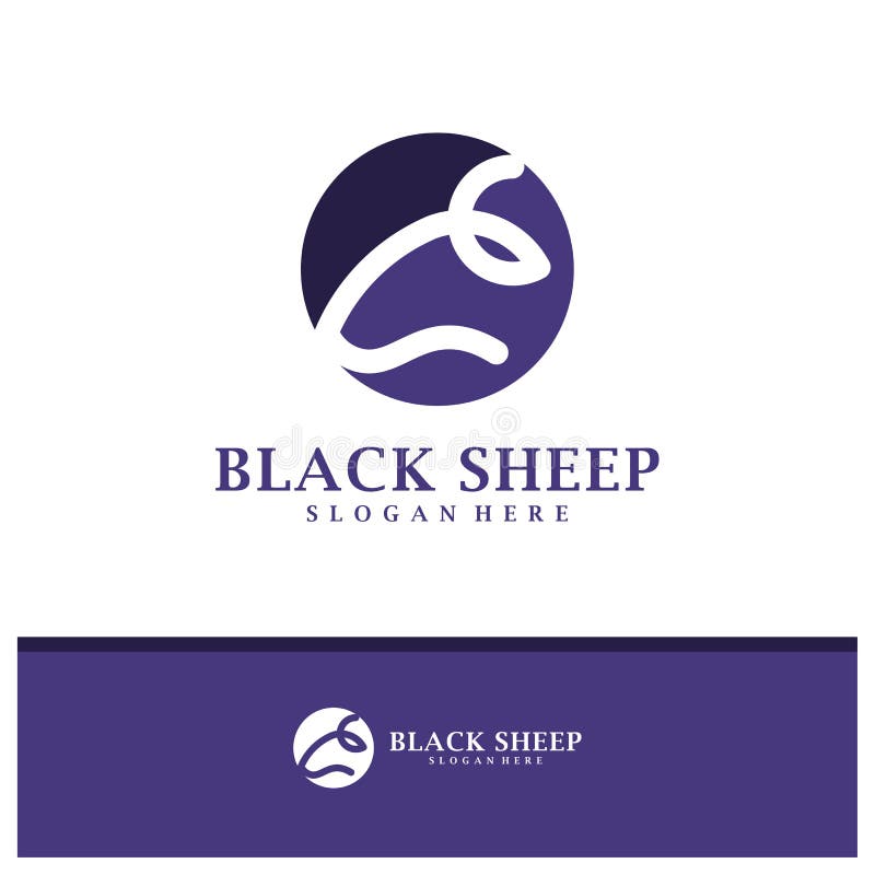Head Sheep Logo Design Vector, Creative Sheep Logo Concepts Template ...