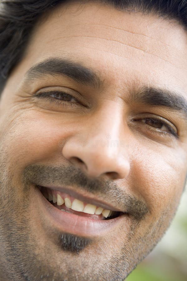 Head shot of man smiling stock image. Image of portrait - 5944997
