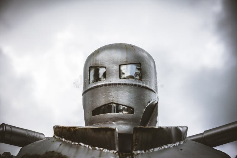 Retro Toy Robot stock photo. Image of chrome, collection - 14889594