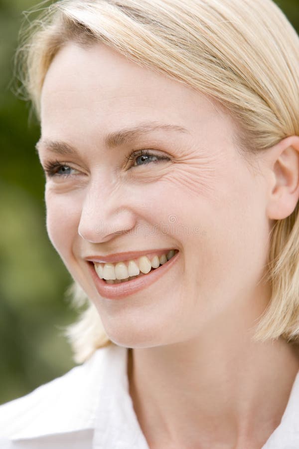 Head shot of woman stock image. Image of female, life - 5944663