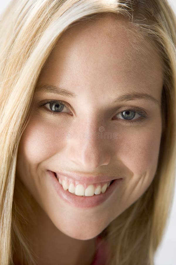 Head shot of woman stock image. Image of female, vertical - 5944715