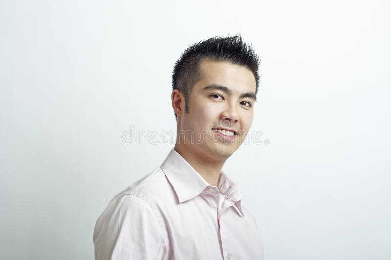Head and Shoulders Asian Man Stock Image - Image of bloke, face: 13469721
