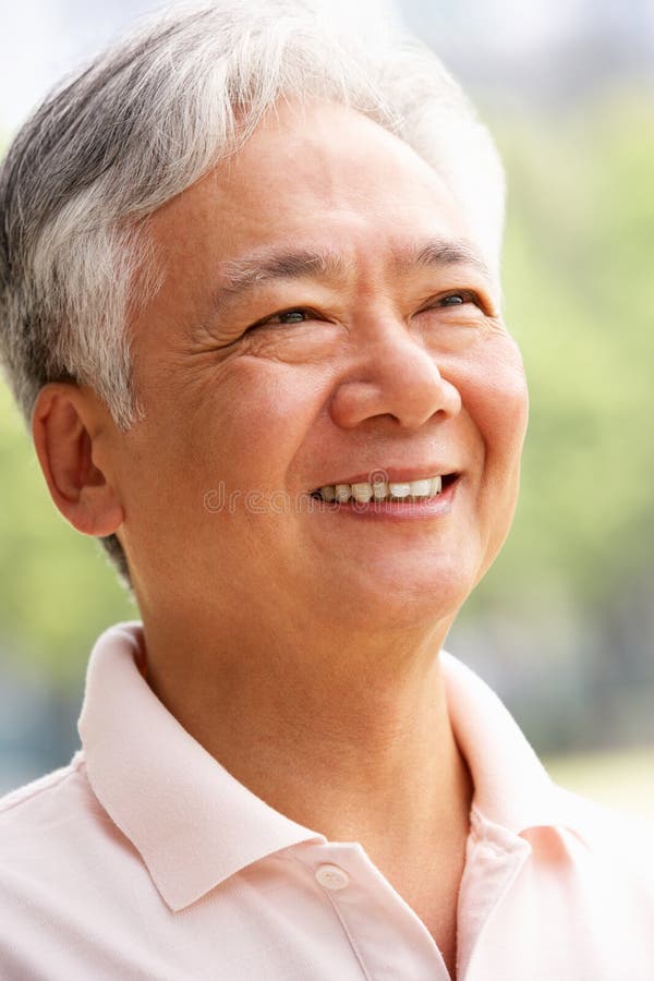 Portrait Of Chinese Senior Woman Stock Photo - Image of asian, person ...