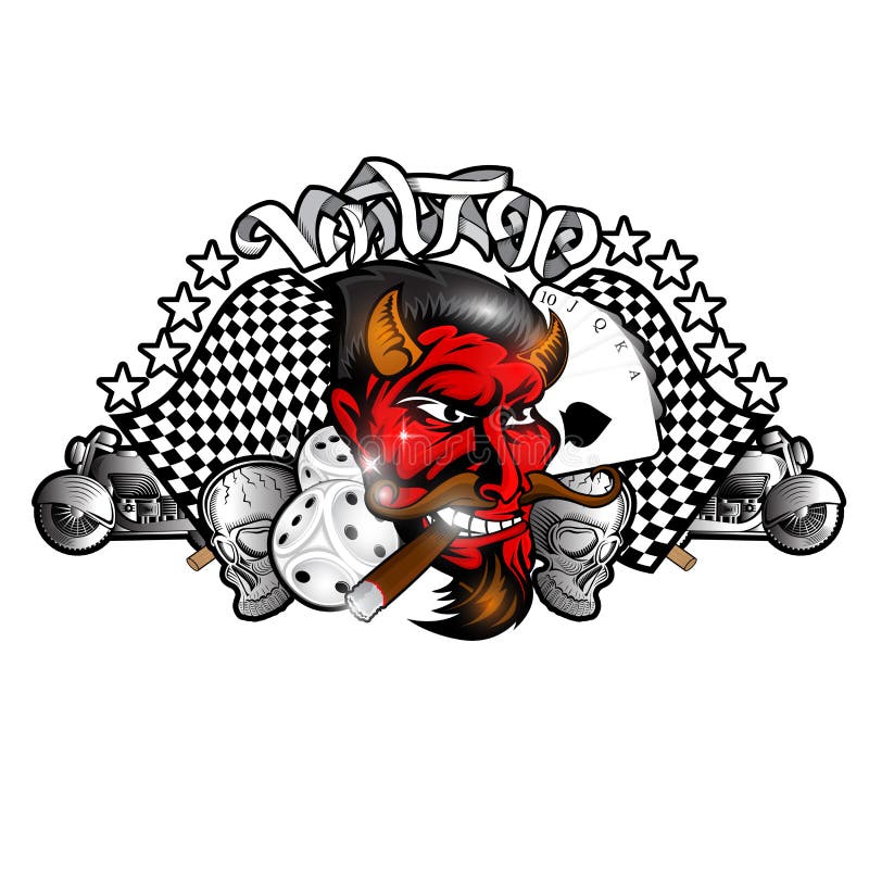 Rockabilly Logo Stock Illustrations – 452 Rockabilly Logo Stock ...