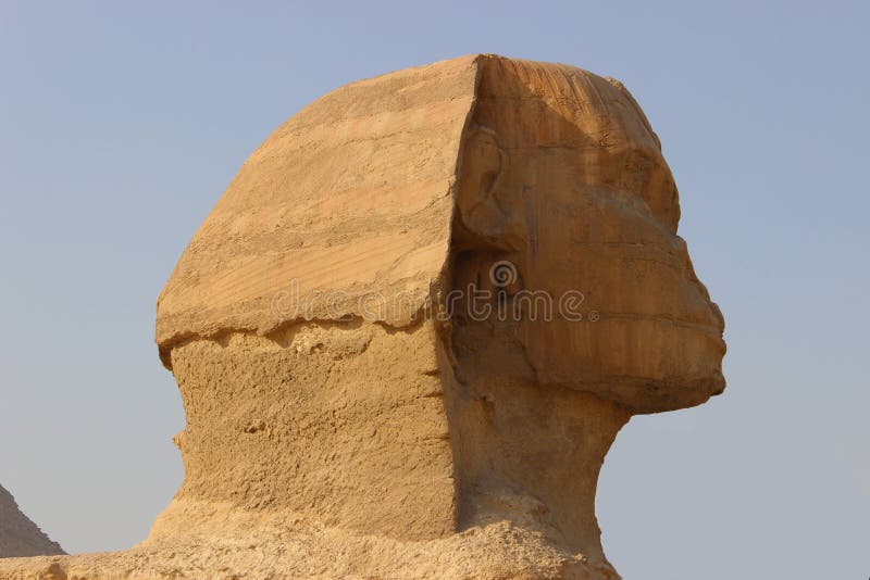 The head of the Sphinx stock image. Image of travel, cairo - 90092953