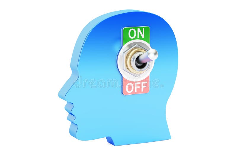 Brain Off Switch Stock Illustrations – 197 Brain Off Switch Stock ...