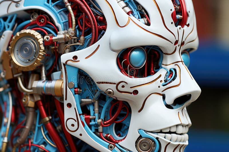 Terminator Robot Face