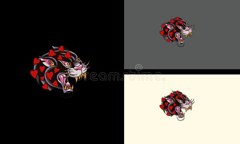 Head Tiger Tribal Vector Mascot Design Stock Vector - Illustration of ...