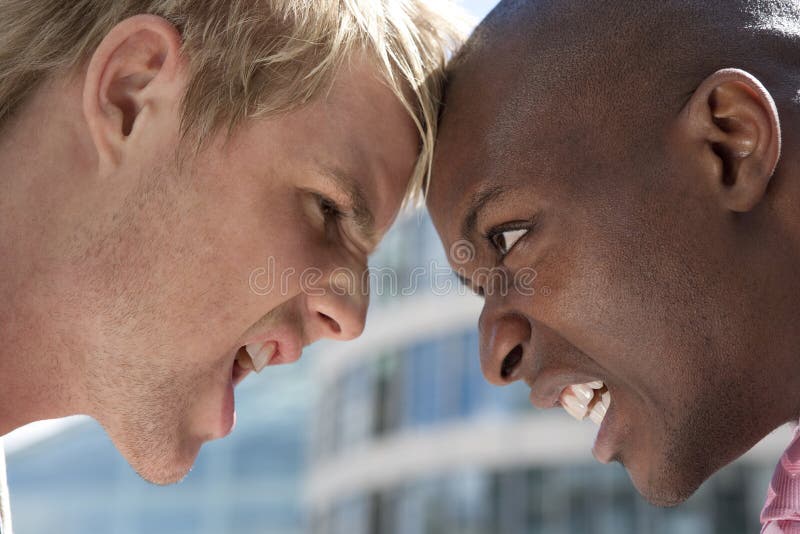 Head to Head stock image. Image of angry, contemporary - 25194419