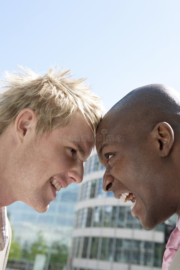 Head to Head stock photo. Image of angry, finance, contemporary - 25194604