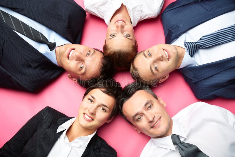 Head to head stock photo. Image of cheerful, group, leader - 26816996