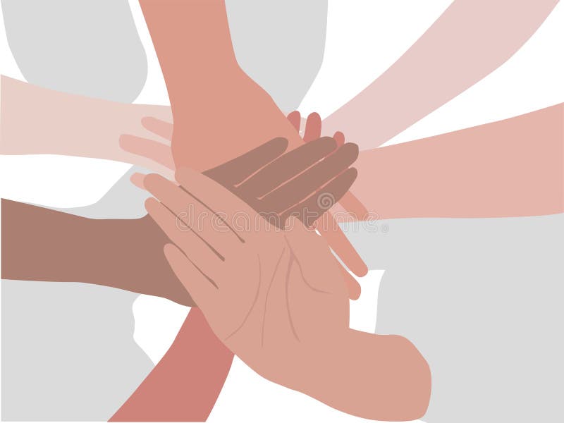 Head Together Teamwork stock vector. Illustration of diversity - 191388169