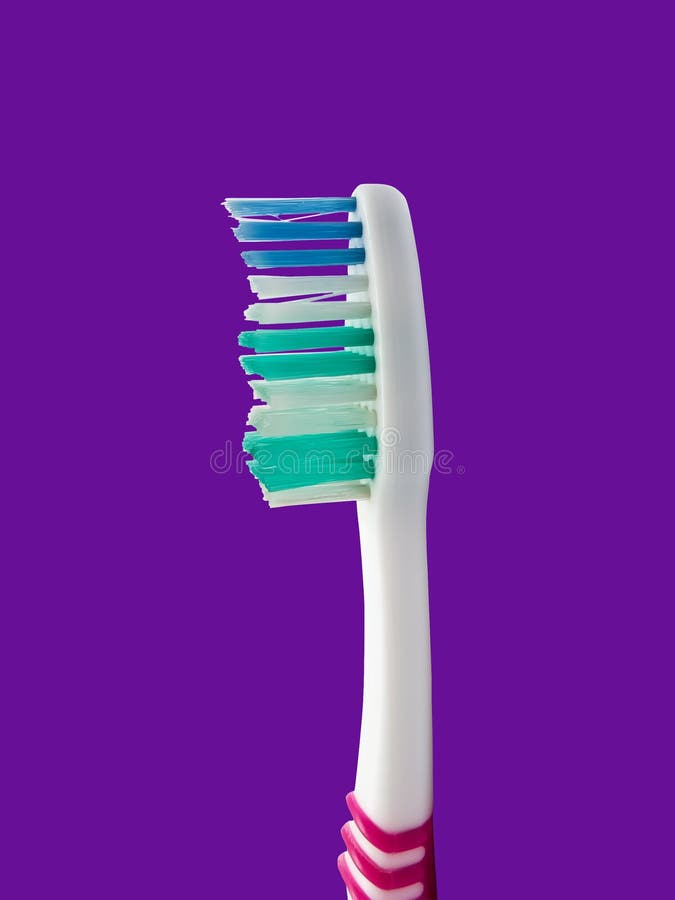 Head Toothbrush Close Up Side View Stock Image - Image of handle ...
