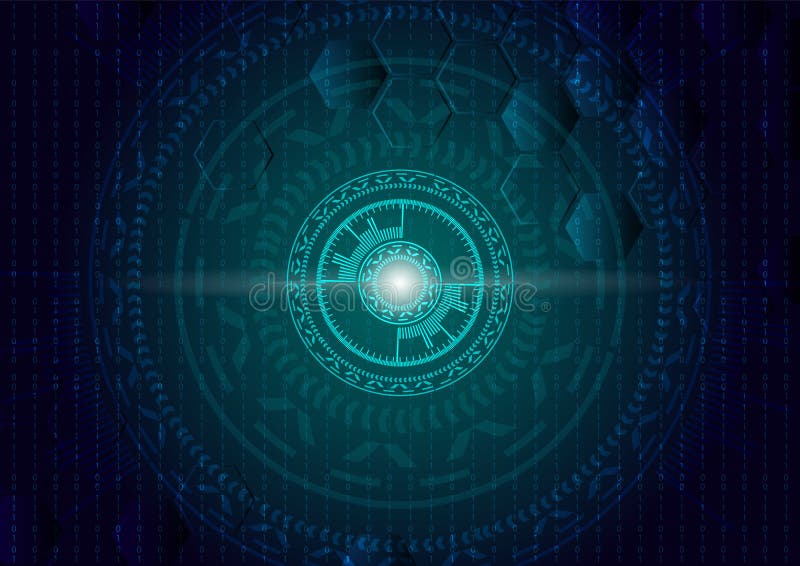 Head-up Display. HUD UI Interface Stock Vector - Illustration of ...