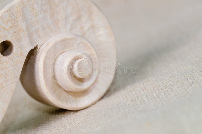 Head of Violin and Wood Texture Stock Photo - Image of colorful, head ...