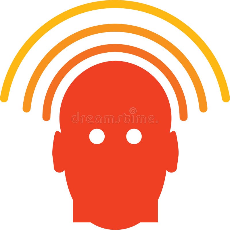 Head Waves stock vector. Illustration of heatwaves, icon - 23108433