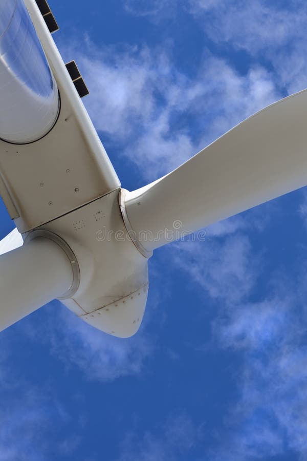 Wind turbines in movement stock photo. Image of pine, protected - 5090846