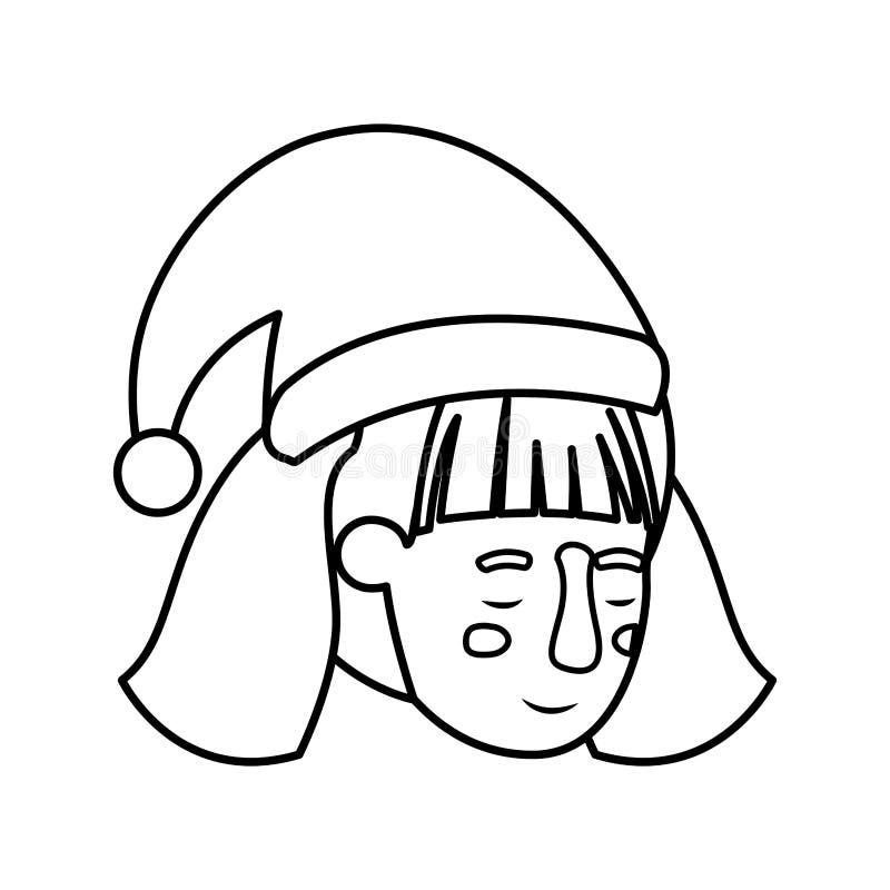 Head of Woman Sleeping Avatar Character Stock Vector - Illustration of ...