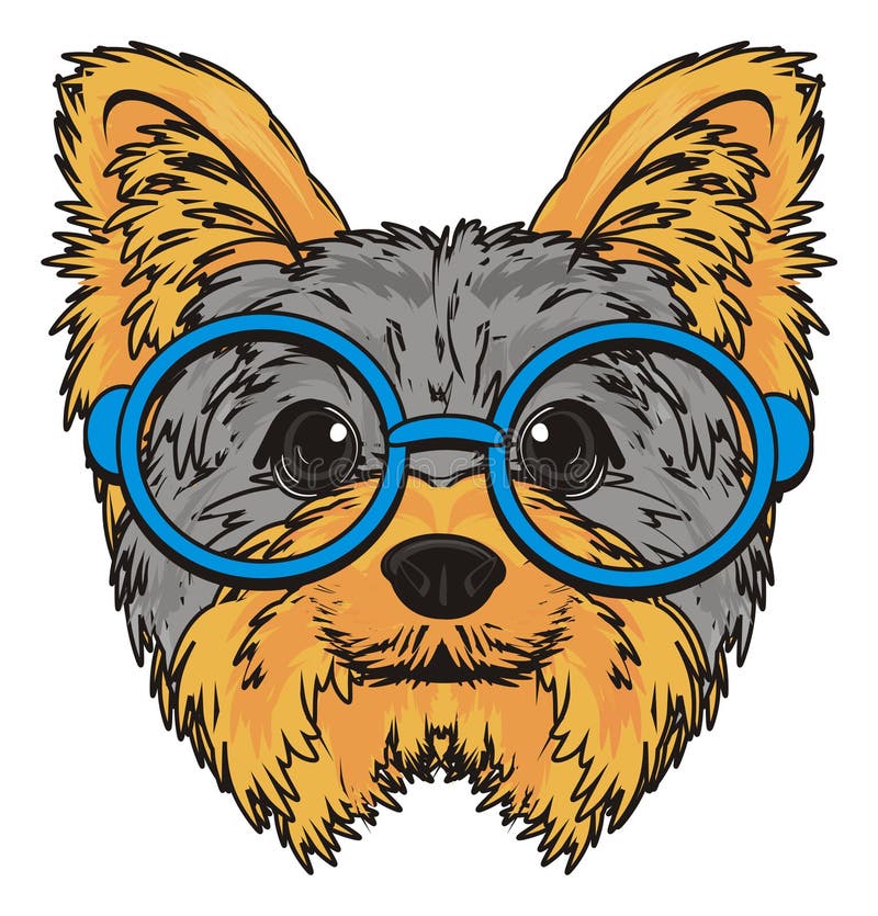 Yorkie Face Stock Illustrations – 425 Yorkie Face Stock Illustrations ...