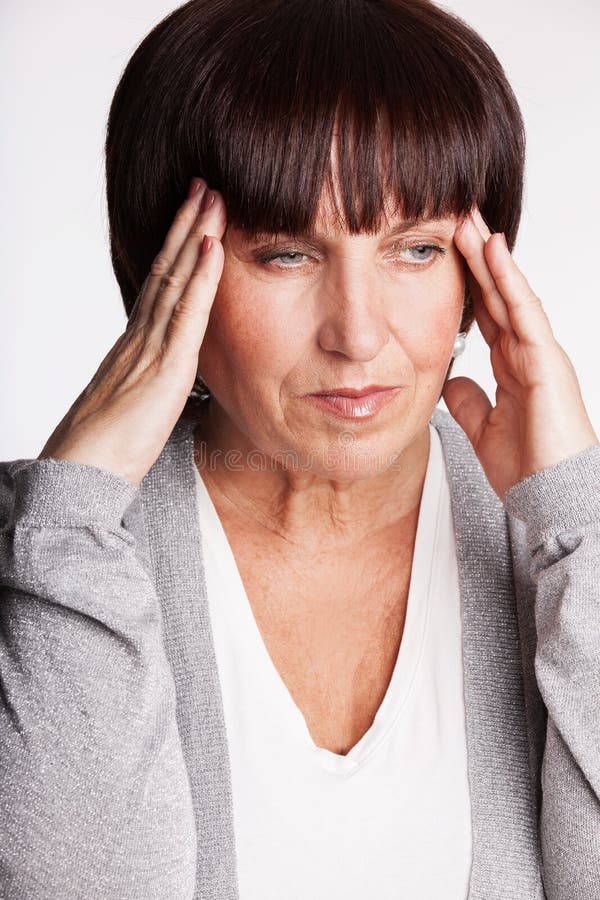 Headache stock image. Image of depression, despair, grief - 155106221