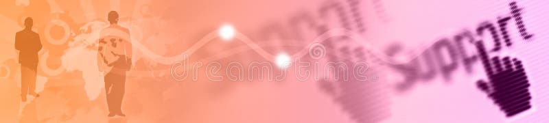 Technology Web header stock illustration. Illustration of computer ...