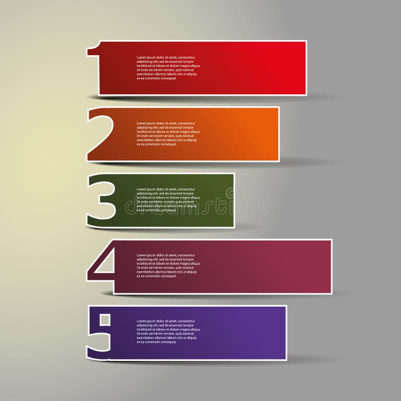 Infographics Design Template Stock Vector - Illustration of brochure ...