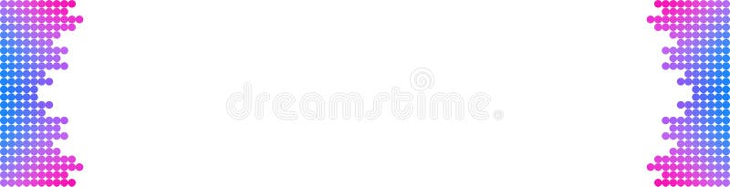 Header Banner with Dots Design Stock Illustration - Illustration of ...