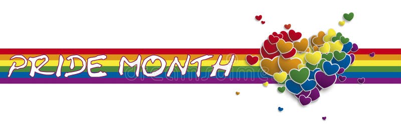 Pride Rainbow Header Stock Illustrations – 203 Pride Rainbow Header ...