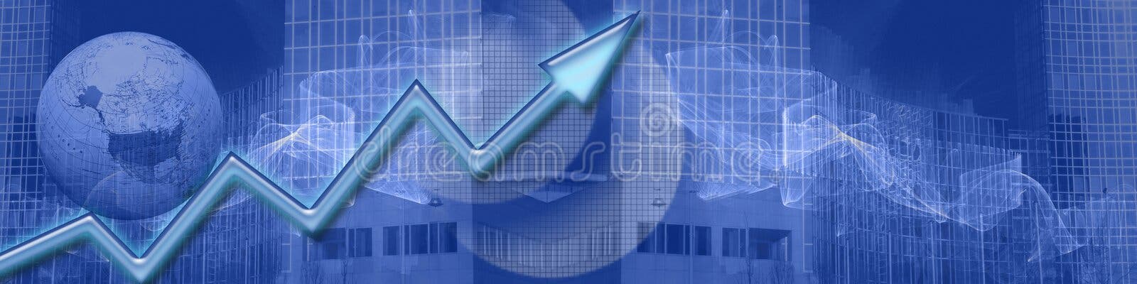 Header: Business and Exploring the Internet. Stock Image - Image of ...