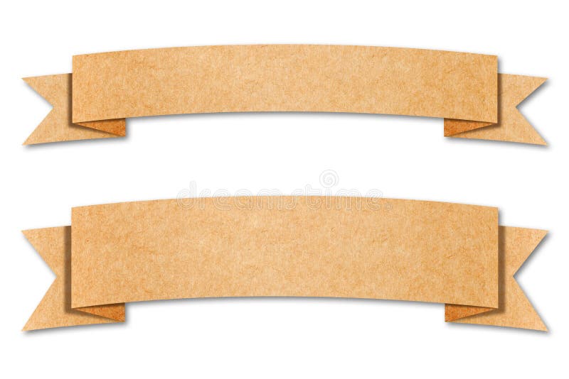 Recycled Paper Craft Bird with Speech Bubble Stock Illustration ...