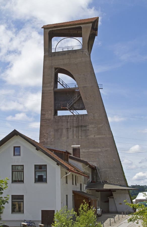 Headframe stock photo. Image of mining, tower, hausham - 21071234