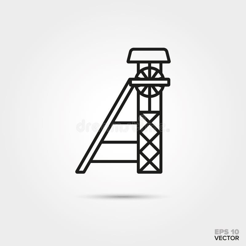Mining Headframe Stock Illustrations – 72 Mining Headframe Stock ...