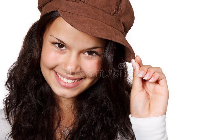 Headgear, Smile, Forehead, Cap Stock Photo - Image of headgear ...