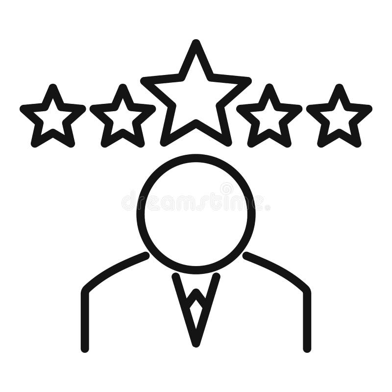 Headhunter Icon, Outline Style Stock Vector - Illustration of ...
