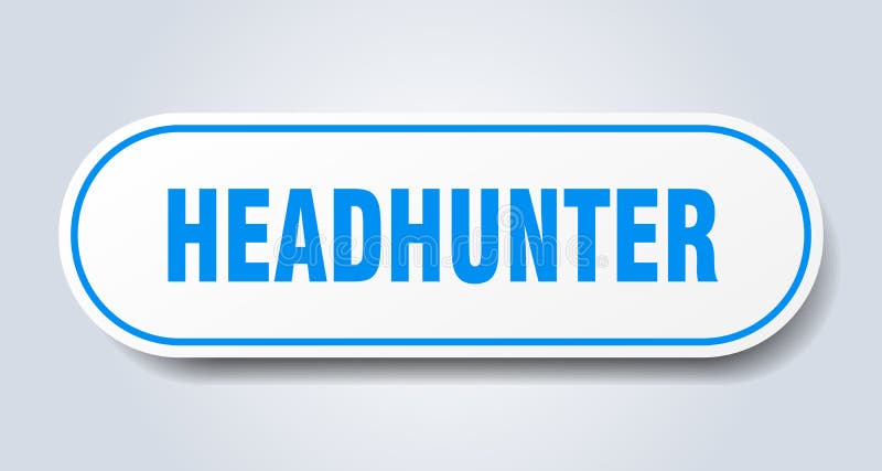 Headhunter Sticker. Headhunter Sign Set Stock Vector - Illustration of ...