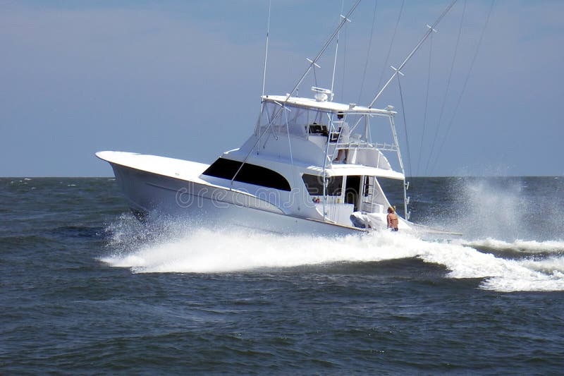 Heading Offshore stock photo. Image of boat, fish, ocean - 153514